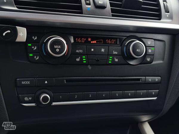 Black BMW X3 2012 in Jurbarkas, with an engine capacity of 2.00 L and mileage of 194 thousand km for 8450 €, photo 10 on AUTOMOTO.COM.LV