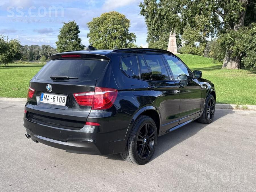 Melns BMW X3 2012 Rīga, ar dzinēja tilpumu 2.00 L un nobraukumu 0 tūkst. km par 9950 €, foto 7 vietnē AUTOMOTO.COM.LV