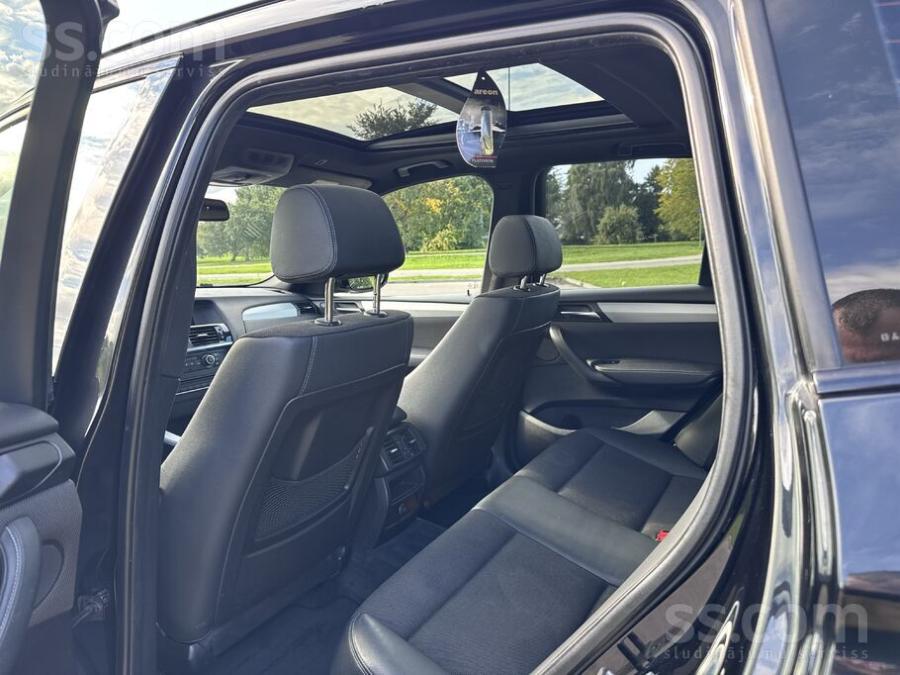 Melns BMW X3 2012 Rīga, ar dzinēja tilpumu 2.00 L un nobraukumu 0 tūkst. km par 9950 €, foto 10 vietnē AUTOMOTO.COM.LV