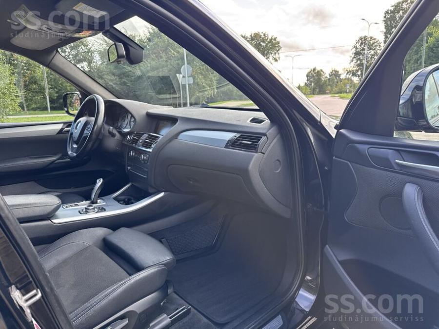 Melns BMW X3 2012 Rīga, ar dzinēja tilpumu 2.00 L un nobraukumu 0 tūkst. km par 9950 €, foto 13 vietnē AUTOMOTO.COM.LV