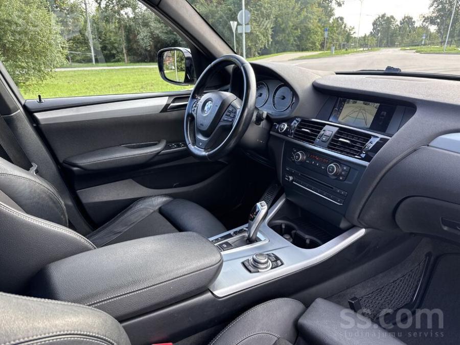 Melns BMW X3 2012 Rīga, ar dzinēja tilpumu 2.00 L un nobraukumu 0 tūkst. km par 9950 €, foto 14 vietnē AUTOMOTO.COM.LV