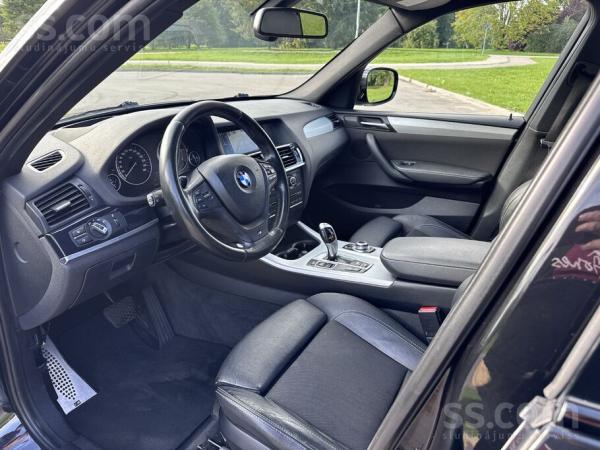 BMW X3 2012 Rīga vietnē Melns BMW X3 2012 Rīga, ar dzinēja tilpumu 2.00 L un nobraukumu 0 tūkst. km par 9950 €, foto 8 vietnē AUTOMOTO.COM.LV