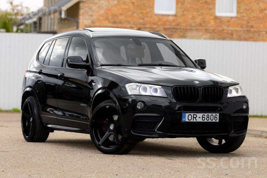 Melns BMW X3 2012 Jelgava, ar dzinēja tilpumu 2.00 L un nobraukumu 244 tūkst. km par 9800 €, foto 1 vietnē AUTOMOTO.COM.LV