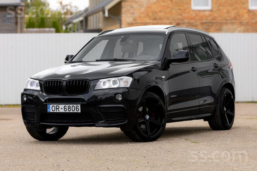 Melns BMW X3 2012 Jelgava, ar dzinēja tilpumu 2.00 L un nobraukumu 244 tūkst. km par 9800 €, foto 3 vietnē AUTOMOTO.COM.LV