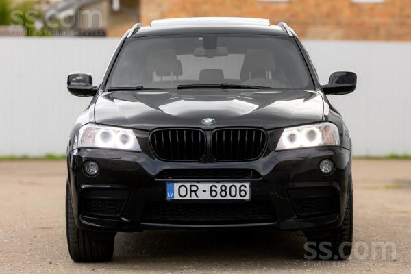 BMW X3 2012 Jelgava vietnÄ Melns BMW X3 2012 Jelgava, ar dzinÄja tilpumu 2.00 L un nobraukumu 244 tÅ«kst. km par 9800 ā¬, foto 4 vietnÄ AUTOMOTO.COM.LV