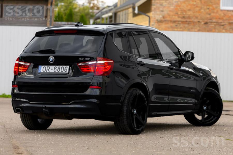 Melns BMW X3 2012 Jelgava, ar dzinēja tilpumu 2.00 L un nobraukumu 244 tūkst. km par 9800 €, foto 5 vietnē AUTOMOTO.COM.LV