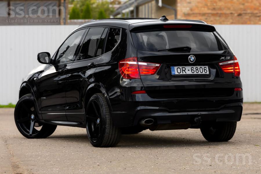 Melns BMW X3 2012 Jelgava, ar dzinēja tilpumu 2.00 L un nobraukumu 244 tūkst. km par 9800 €, foto 6 vietnē AUTOMOTO.COM.LV