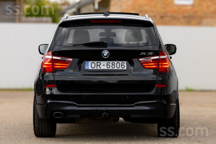 Melns BMW X3 2012 Jelgava, ar dzinēja tilpumu 2.00 L un nobraukumu 244 tūkst. km par 9800 €, foto 7 vietnē AUTOMOTO.COM.LV