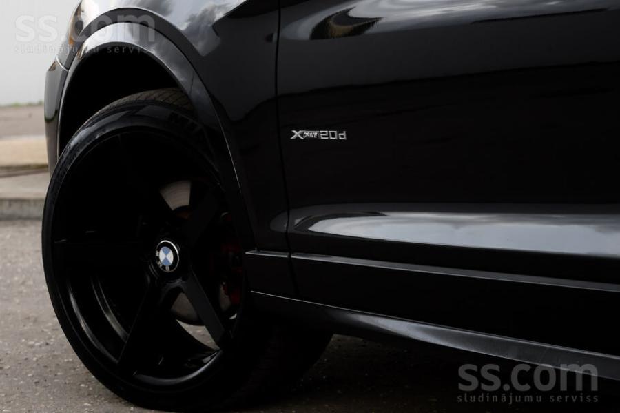 Melns BMW X3 2012 Jelgava, ar dzinēja tilpumu 2.00 L un nobraukumu 244 tūkst. km par 9800 €, foto 23 vietnē AUTOMOTO.COM.LV