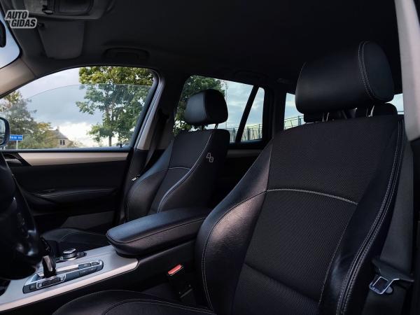 Black BMW X3 2012 in Anyksciai, with an engine capacity of 2.00 L and mileage of 320 thousand km for 7750 €, photo 9 on AUTOMOTO.COM.LV