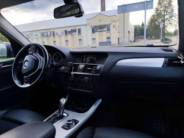 Melns BMW X3 2012 Anykščiai, ar dzinēja tilpumu 2.00 L un nobraukumu 320 tūkst. km par 7750 €, foto 6 vietnē AUTOMOTO.COM.LV