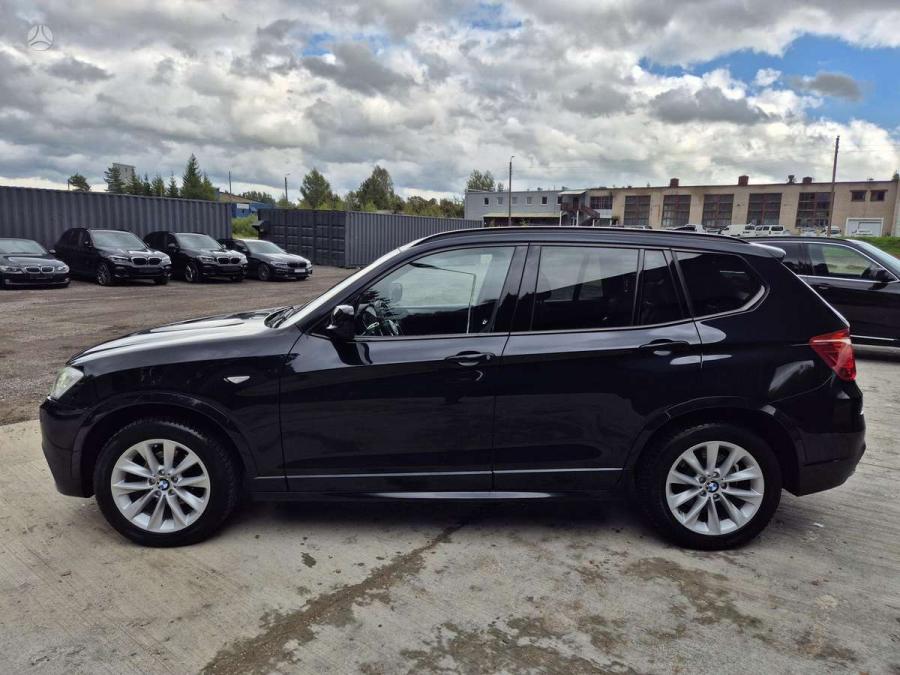 Melns BMW X3 2012 Utena, ar dzinēja tilpumu 2.99 L un nobraukumu 324 tūkst. km par 9990 €, foto 7 vietnē AUTOMOTO.COM.LV