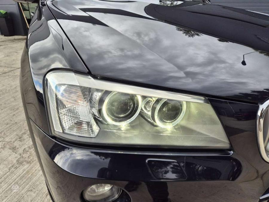 Melns BMW X3 2012 Utena, ar dzinēja tilpumu 2.99 L un nobraukumu 324 tūkst. km par 9990 €, foto 11 vietnē AUTOMOTO.COM.LV