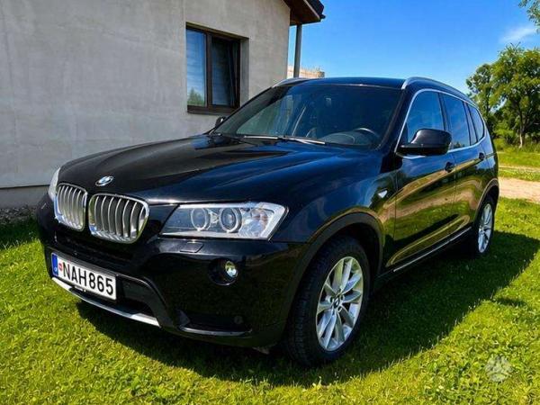 BMW X3 2012 in Kretinga on AUTOMOTO.COM.LV Black BMW X3 2012 in Kretinga, with an engine capacity of 3.00 L and mileage of 310 thousand km for 8900 β¬, photo 1 on AUTOMOTO.COM.LV