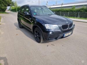 Black BMW X3 2012 in Kaunas, with an engine capacity of 2.00 L and mileage of 317 thousand km for 7550 €, photo 6 on AUTOMOTO.COM.LV