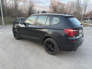 Black BMW X3 2012 in Moletai, with an engine capacity of 2.00 L and mileage of 308 thousand km for 8888 €, photo 6 on AUTOMOTO.COM.LV