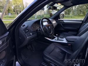 Melns BMW X3 2012 Rīga, ar dzinēja tilpumu 2.00 L un nobraukumu 146 tūkst. km par 11900 €, foto 15 vietnē AUTOMOTO.COM.LV