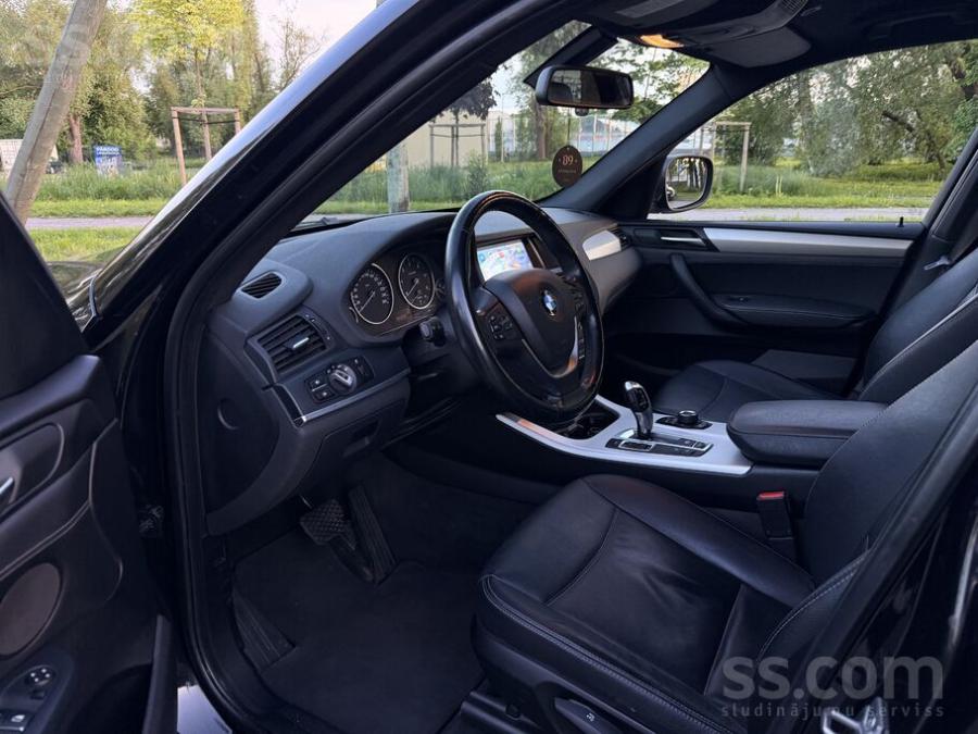 Melns BMW X3 2012 Rīga, ar dzinēja tilpumu 2.00 L un nobraukumu 146 tūkst. km par 11900 €, foto 15 vietnē AUTOMOTO.COM.LV