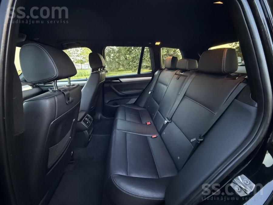 Melns BMW X3 2012 Rīga, ar dzinēja tilpumu 2.00 L un nobraukumu 146 tūkst. km par 11900 €, foto 16 vietnē AUTOMOTO.COM.LV