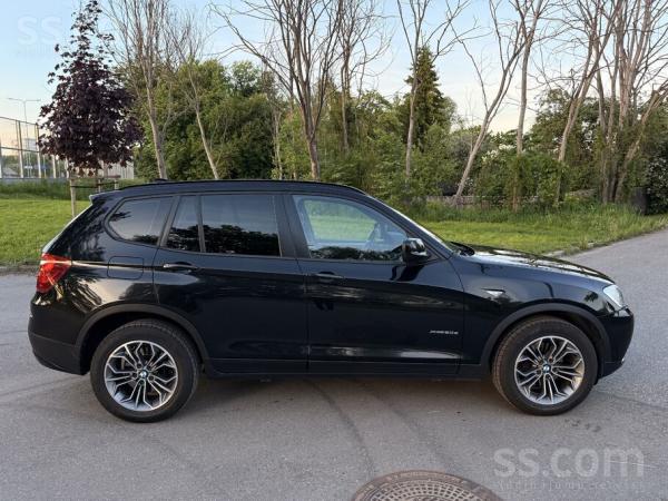 Black BMW X3 2012 in Riga, with an engine capacity of 2.00 L and mileage of 146 thousand km for 11900 €, photo 9 on AUTOMOTO.COM.LV