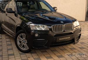Black BMW X3 2012 in Riga, with an engine capacity of 2.00 L and mileage of 283 thousand km for 11350 €, photo 11 on AUTOMOTO.COM.LV