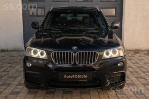 Black BMW X3 2012 in Riga, with an engine capacity of 2.00 L and mileage of 283 thousand km for 11350 €, photo 15 on AUTOMOTO.COM.LV