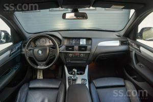 Black BMW X3 2012 in Riga, with an engine capacity of 2.00 L and mileage of 283 thousand km for 11350 €, photo 16 on AUTOMOTO.COM.LV