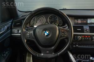 Black BMW X3 2012 in Riga, with an engine capacity of 2.00 L and mileage of 283 thousand km for 11350 €, photo 17 on AUTOMOTO.COM.LV