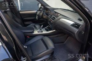 Black BMW X3 2012 in Riga, with an engine capacity of 2.00 L and mileage of 283 thousand km for 11350 €, photo 27 on AUTOMOTO.COM.LV