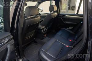 Black BMW X3 2012 in Riga, with an engine capacity of 2.00 L and mileage of 283 thousand km for 11350 €, photo 28 on AUTOMOTO.COM.LV