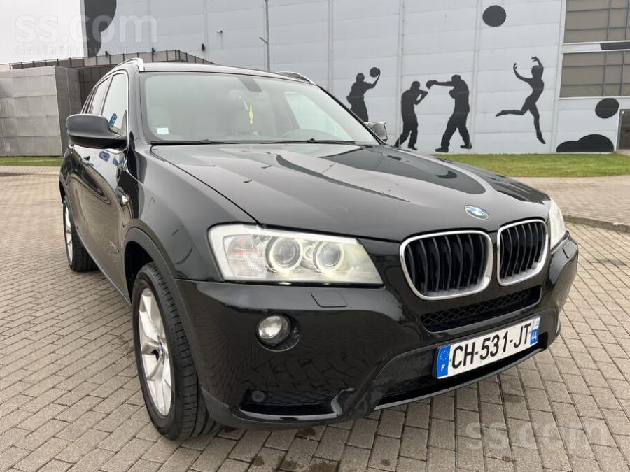 Melns BMW X3 2012 Rīga, ar dzinēja tilpumu 2.00 L un nobraukumu 265 tūkst. km par 9500 €, foto 5 vietnē AUTOMOTO.COM.LV