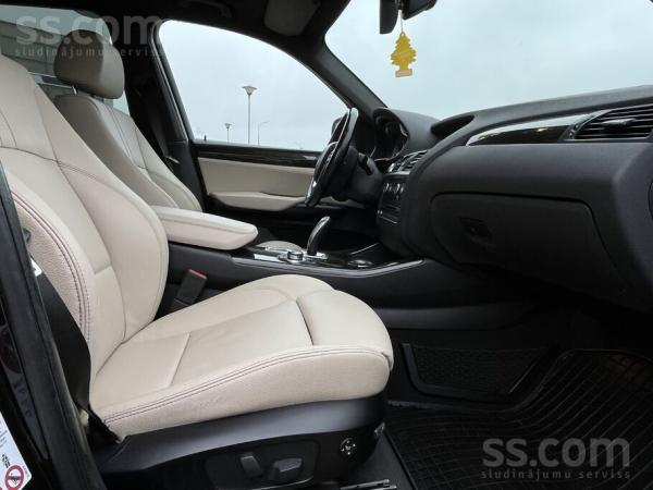Black BMW X3 2012 in Riga, with an engine capacity of 2.00 L and mileage of 265 thousand km for 9500 €, photo 11 on AUTOMOTO.COM.LV