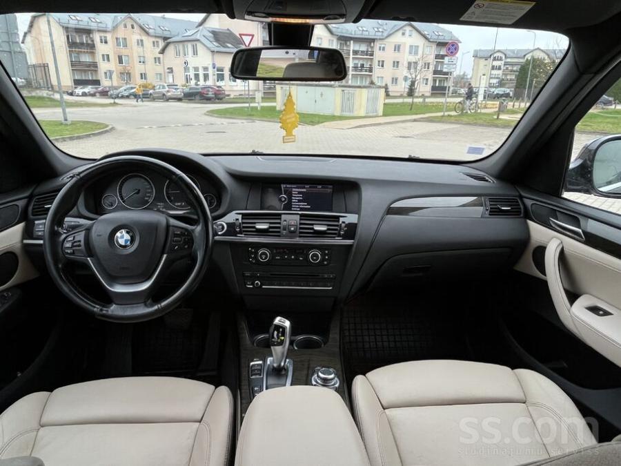 Melns BMW X3 2012 Rīga, ar dzinēja tilpumu 2.00 L un nobraukumu 265 tūkst. km par 9500 €, foto 15 vietnē AUTOMOTO.COM.LV