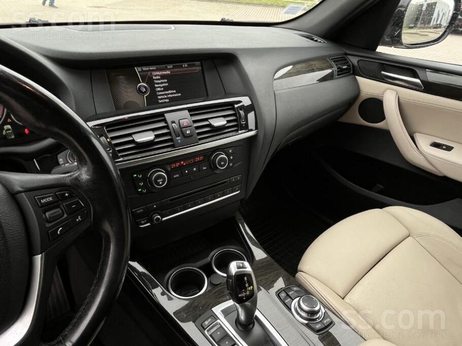 Melns BMW X3 2012 Rīga, ar dzinēja tilpumu 2.00 L un nobraukumu 265 tūkst. km par 9500 €, foto 17 vietnē AUTOMOTO.COM.LV