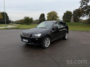 Black BMW X3 2012 in Riga, with an engine capacity of 3.00 L and mileage of 302 thousand km for 10200 €, photo  on AUTOMOTO.COM.LV