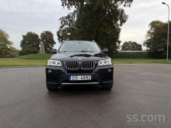 Melns BMW X3 2012 Rīga, ar dzinēja tilpumu 3.00 L un nobraukumu 302 tūkst. km par 10200 €, foto 3 vietnē AUTOMOTO.COM.LV