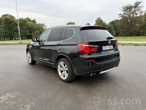 Melns BMW X3 2012 Rīga, ar dzinēja tilpumu 3.00 L un nobraukumu 302 tūkst. km par 10200 €, foto 4 vietnē AUTOMOTO.COM.LV