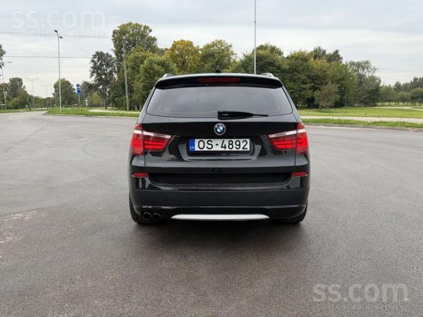 Melns BMW X3 2012 Rīga, ar dzinēja tilpumu 3.00 L un nobraukumu 302 tūkst. km par 10200 €, foto 5 vietnē AUTOMOTO.COM.LV