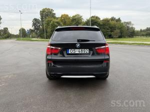 Melns BMW X3 2012 Rīga, ar dzinēja tilpumu 3.00 L un nobraukumu 302 tūkst. km par 10200 €, foto 5 vietnē AUTOMOTO.COM.LV
