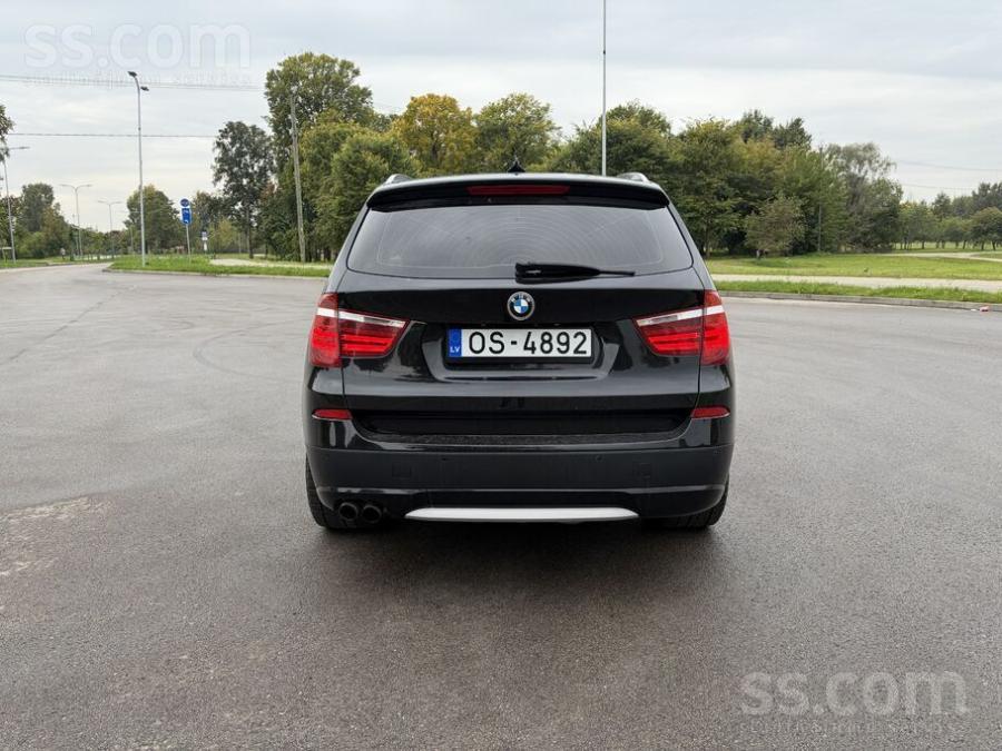 Melns BMW X3 2012 Rīga, ar dzinēja tilpumu 3.00 L un nobraukumu 302 tūkst. km par 10200 €, foto 5 vietnē AUTOMOTO.COM.LV