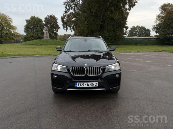 Melns BMW X3 2012 Rīga, ar dzinēja tilpumu 3.00 L un nobraukumu 302 tūkst. km par 10200 €, foto 7 vietnē AUTOMOTO.COM.LV