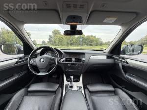 Melns BMW X3 2012 Rīga, ar dzinēja tilpumu 3.00 L un nobraukumu 302 tūkst. km par 10200 €, foto 9 vietnē AUTOMOTO.COM.LV