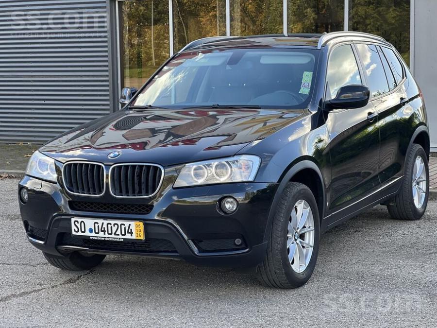 Melns BMW X3 2012 Jēkabpils, ar dzinēja tilpumu 2.00 L un nobraukumu 254 tūkst. km par 9450 €, foto 4 vietnē AUTOMOTO.COM.LV