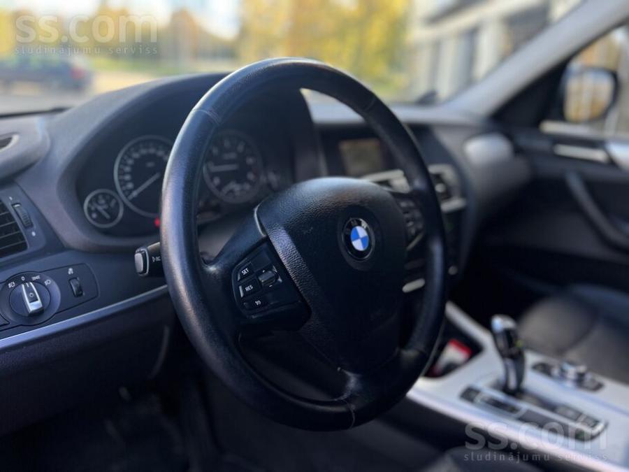 Melns BMW X3 2012 Jēkabpils, ar dzinēja tilpumu 2.00 L un nobraukumu 254 tūkst. km par 9450 €, foto 12 vietnē AUTOMOTO.COM.LV