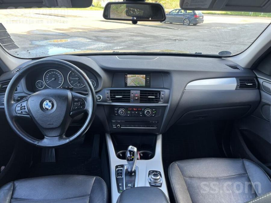 Melns BMW X3 2012 Jēkabpils, ar dzinēja tilpumu 2.00 L un nobraukumu 254 tūkst. km par 9450 €, foto 14 vietnē AUTOMOTO.COM.LV