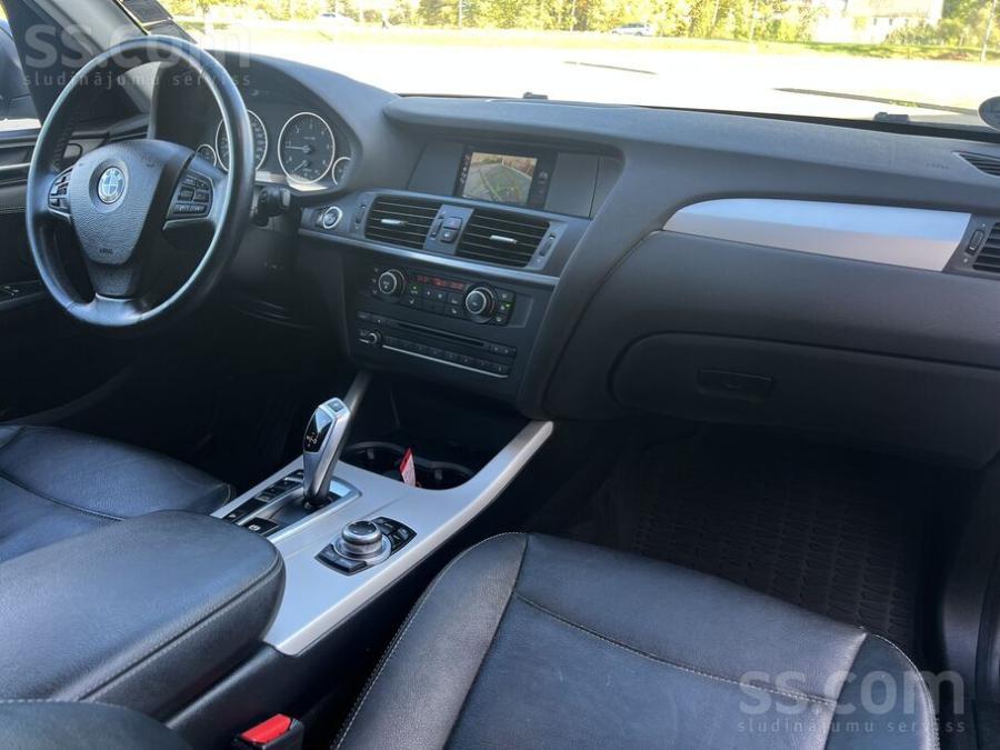 Melns BMW X3 2012 Jēkabpils, ar dzinēja tilpumu 2.00 L un nobraukumu 254 tūkst. km par 9450 €, foto 18 vietnē AUTOMOTO.COM.LV
