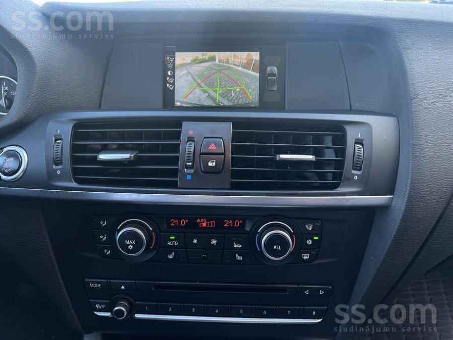Melns BMW X3 2012 Jēkabpils, ar dzinēja tilpumu 2.00 L un nobraukumu 254 tūkst. km par 9450 €, foto 20 vietnē AUTOMOTO.COM.LV