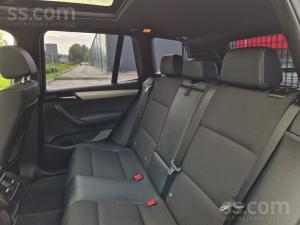 Black BMW X3 2012 in Riga, with an engine capacity of 2.00 L and mileage of 257 thousand km for 10690 €, photo 11 on AUTOMOTO.COM.LV
