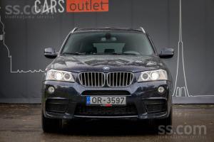 Melns BMW X3 2012 Rīga, ar dzinēja tilpumu 3.00 L un nobraukumu 364 tūkst. km par 9490 €, foto 3 vietnē AUTOMOTO.COM.LV