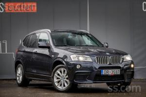 Melns BMW X3 2012 Rīga, ar dzinēja tilpumu 3.00 L un nobraukumu 364 tūkst. km par 9490 €, foto 4 vietnē AUTOMOTO.COM.LV